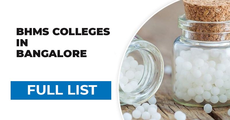 BHMS Colleges in Bangalore - List of Homeopathy Colleges 2025