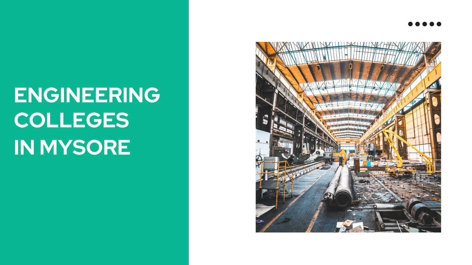 Engineering Colleges in Mysore - The Complete List 2025 - AICTE