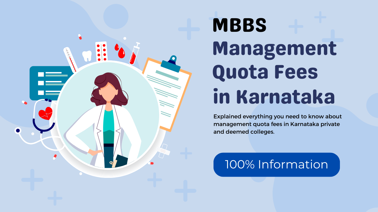 Management Quota Fees for MBBS in Karnataka - Lowest Fees